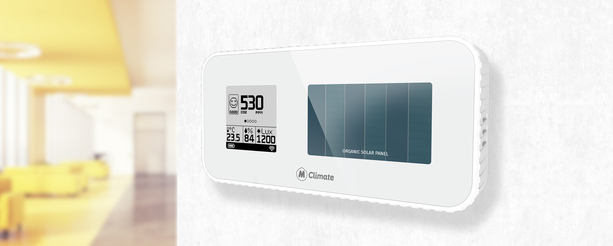 MClimate introduces the CO2 Display lite LoRaWAN® device a simplified | MClimate